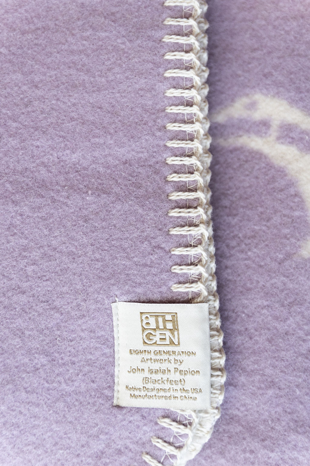 "Protection" Baby Wool Blanket - Eighth Generation