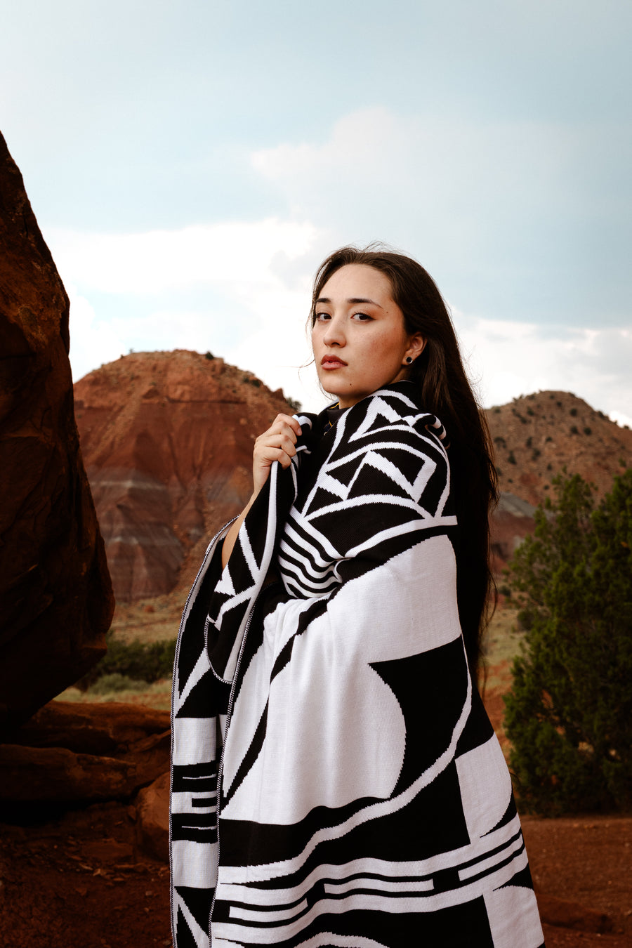 Native-Designed Wool Blankets & Cotton Throw Blankets – Eighth Generation