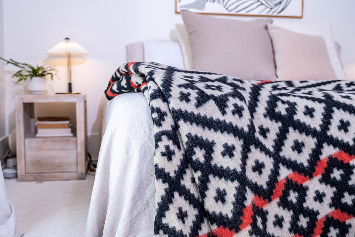 Cherokee Treasure Wool Blanket - Eighth Generation