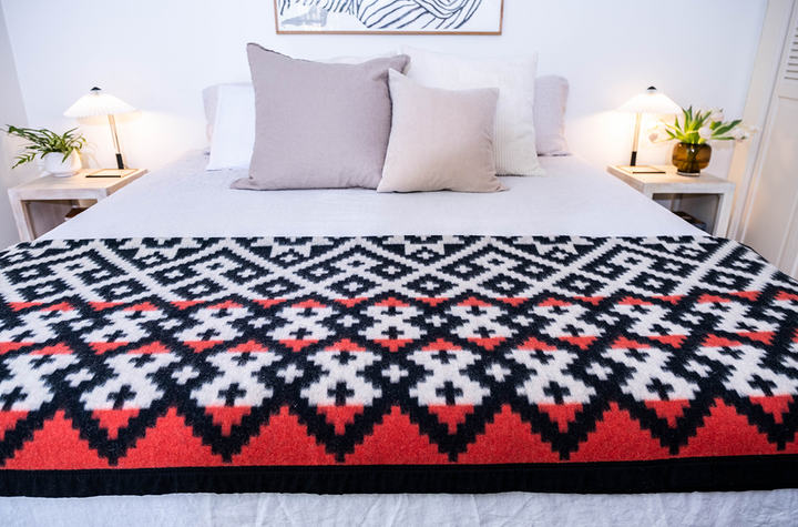 Cherokee Treasure Wool Blanket - Eighth Generation