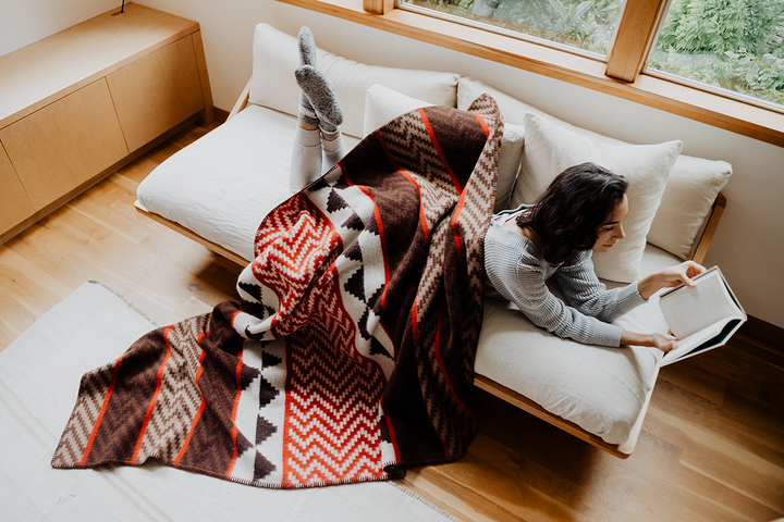 Elk's Offering Wool Blanket – North Winds Series – Eighth Generation