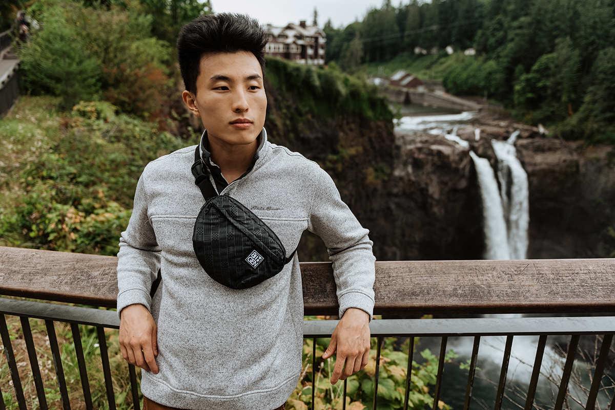 Coast Salish Pattern Hip Bag – Eighth Generation