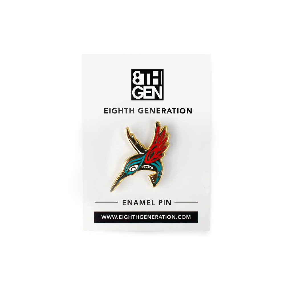 Native-Designed Enamel Pins – Eighth Generation