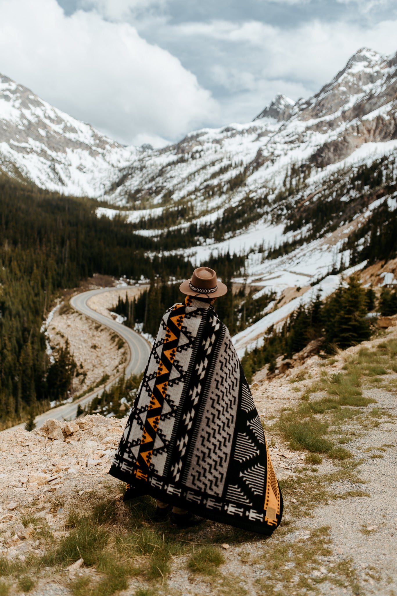 "Oregon Potlatch" Wool Blanket - Eighth Generation
