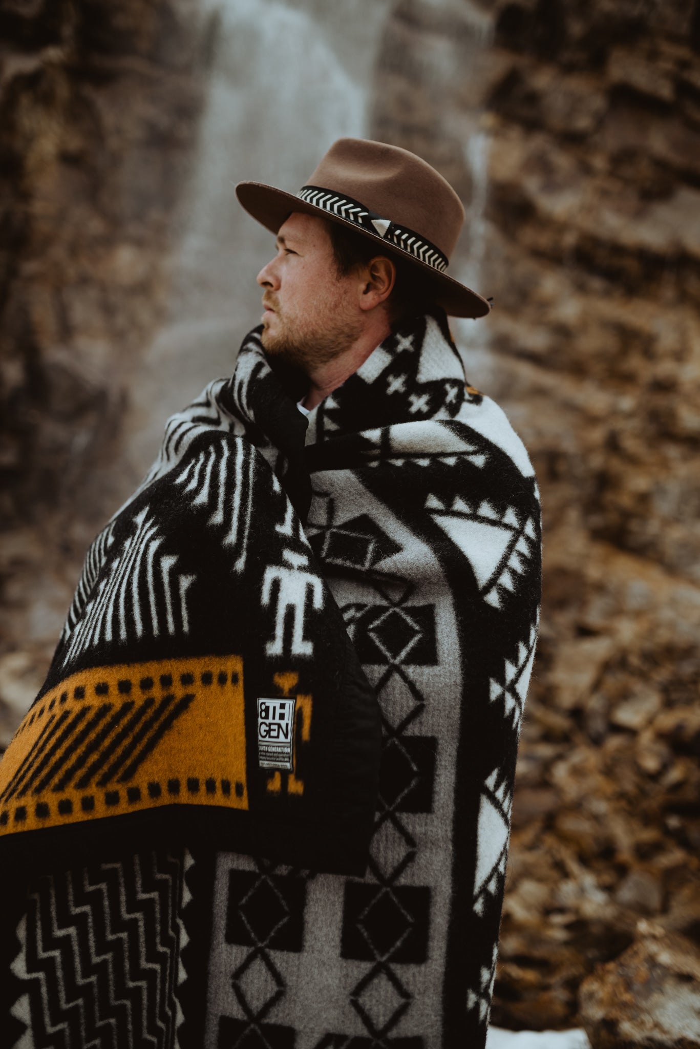 "Oregon Potlatch" Wool Blanket - Eighth Generation