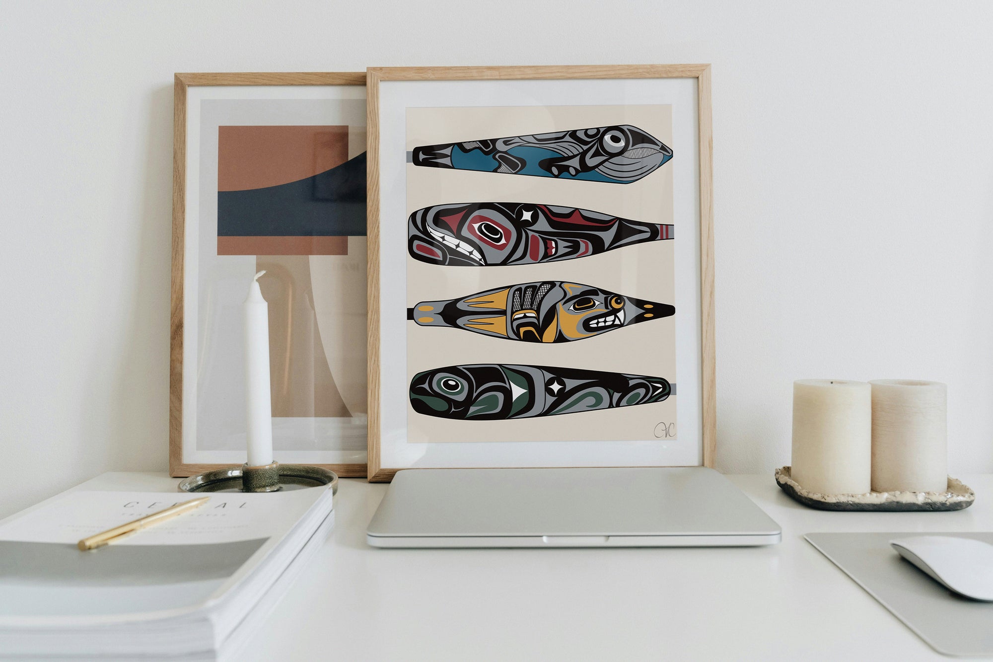 Salish Waters Fine Art Print – Eighth Generation