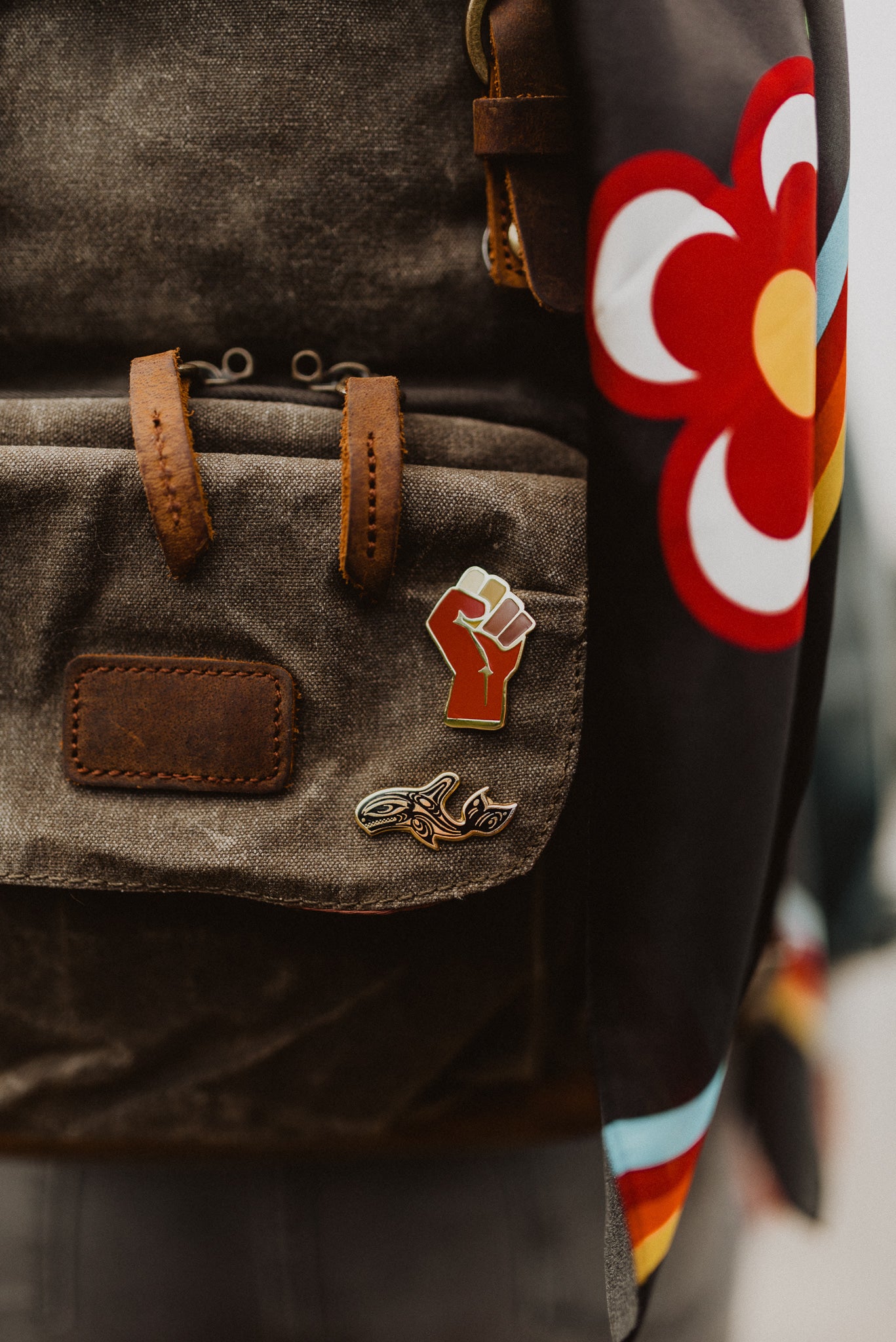 Stronger Together Enamel Pin - Eighth Generation
