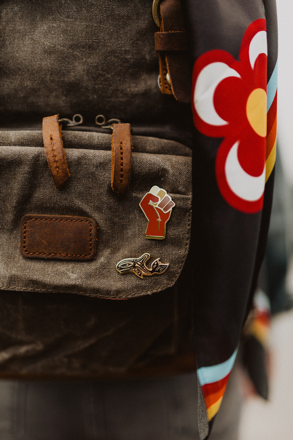 Stronger Together Enamel Pin - Eighth Generation
