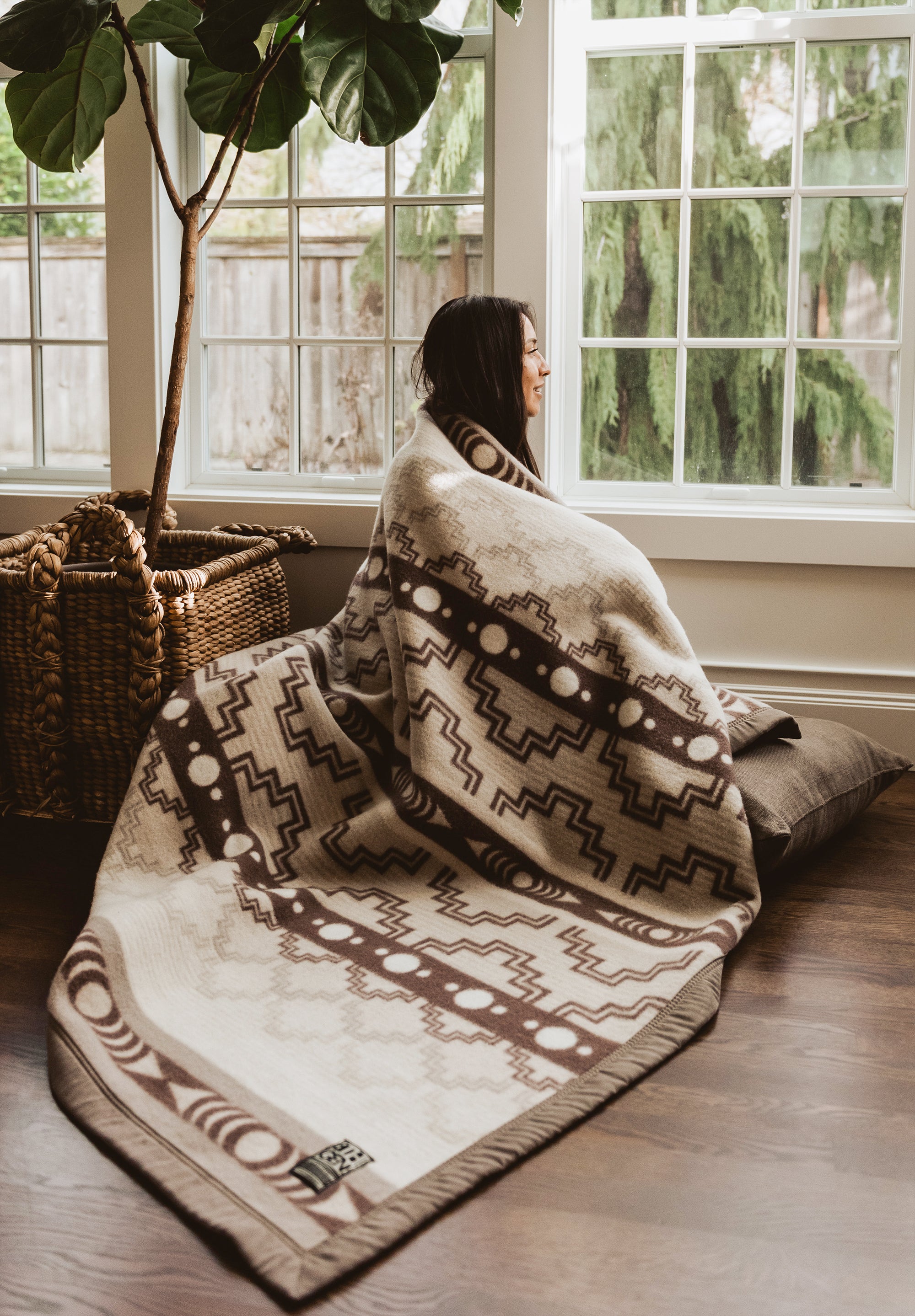 Connections Wool Blanket - Eighth Generation