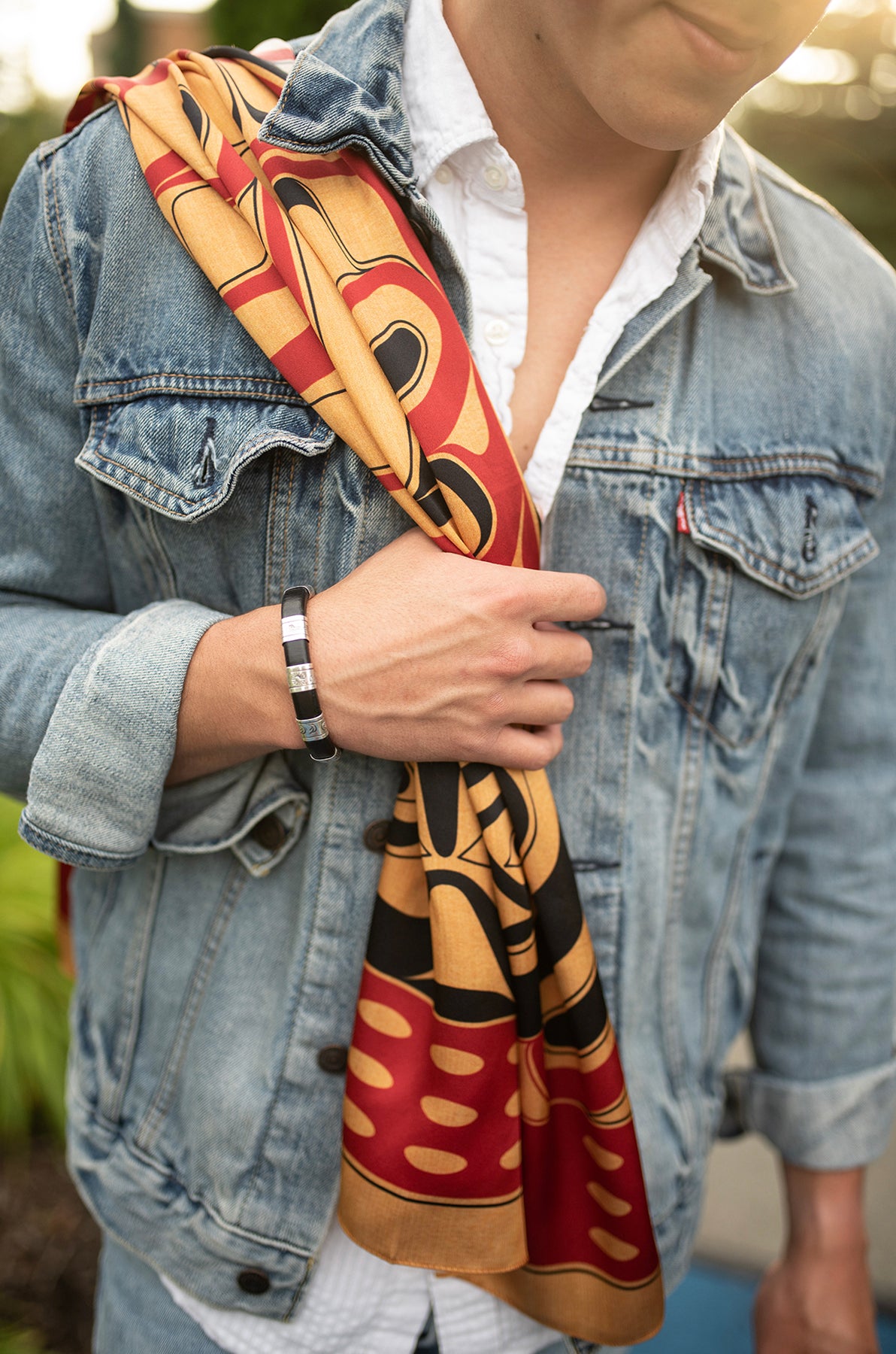 Duality Silk Scarf - Eighth Generation