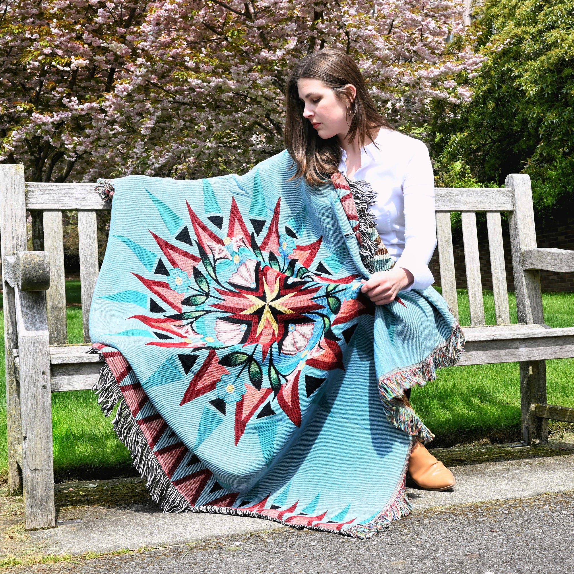 Mother Earth Throw Blanket – Eighth Generation