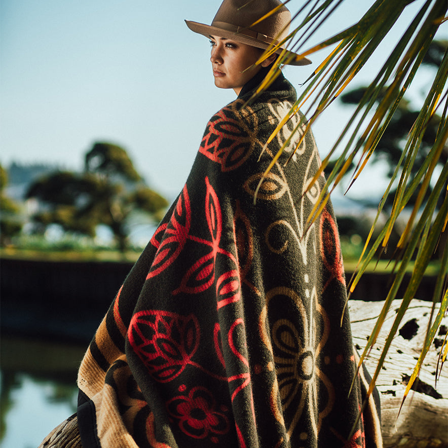 "Renewal" Wool Blanket - Eighth Generation