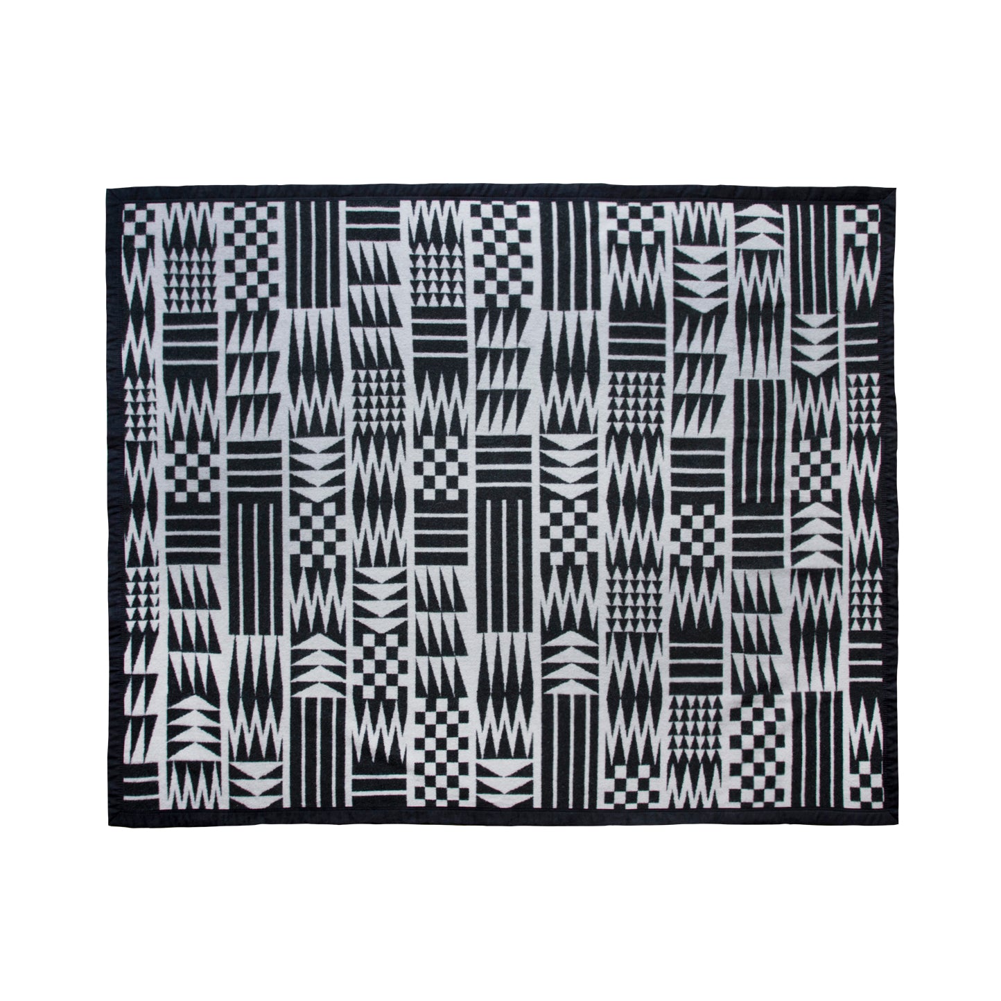 "Coast Salish Pattern" Wool Blanket - Eighth Generation